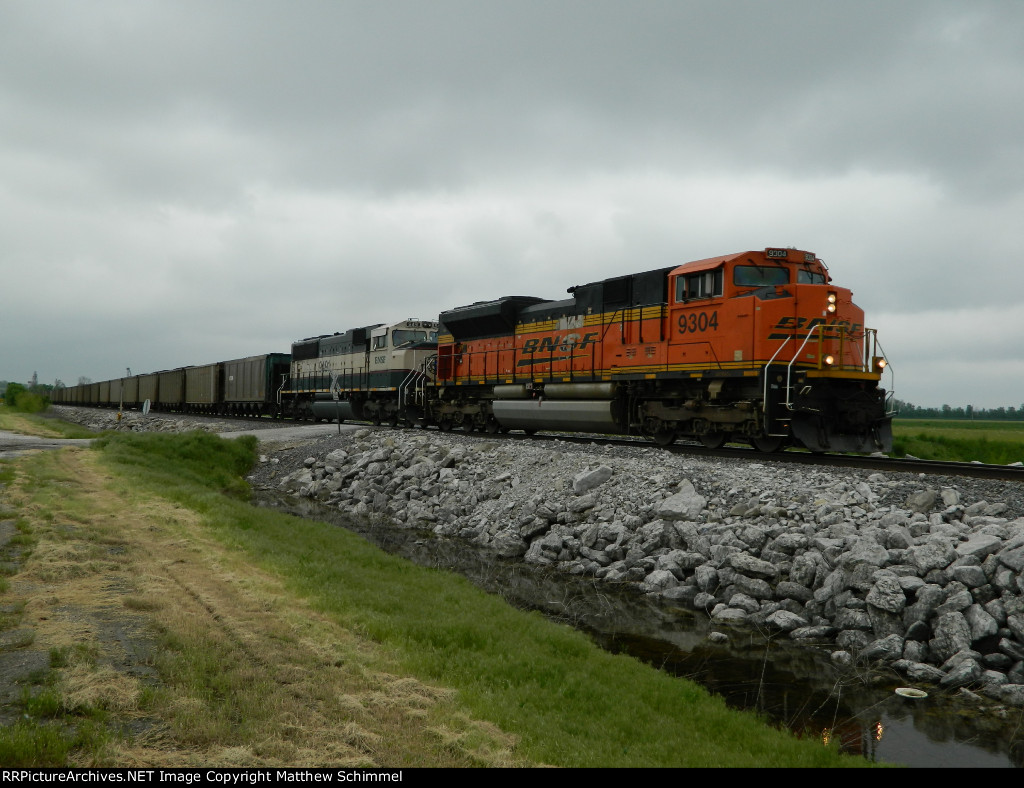 West-Bound Wood River Coal Train
